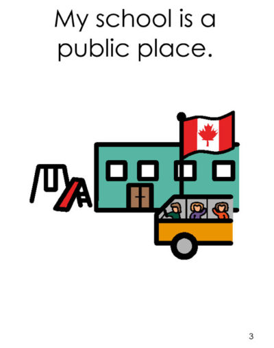 I Can Be Safe At School - A Book by Heather Androsoff