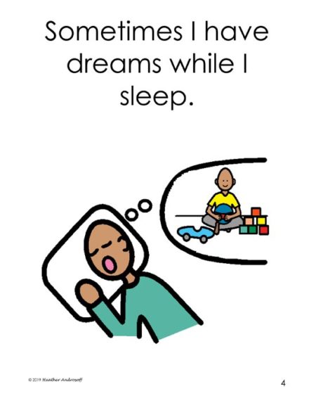 When I Have A Bad Dream / Quand je fais un cauchemar - Social Stories 4 ...