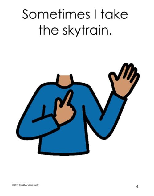 Riding On The Skytrain / Je me déplace en SkyTrain - Social Stories 4 Kids