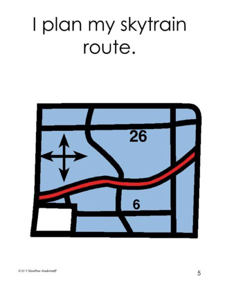 Riding On The Skytrain / Je me déplace en SkyTrain - Social Stories 4 Kids