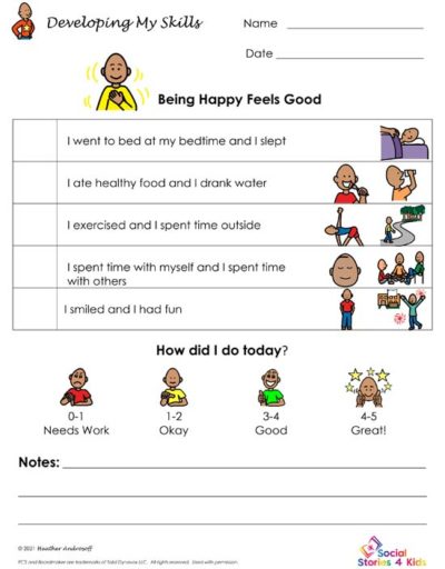 Skills Rubrics Archives - Social Stories 4 Kids